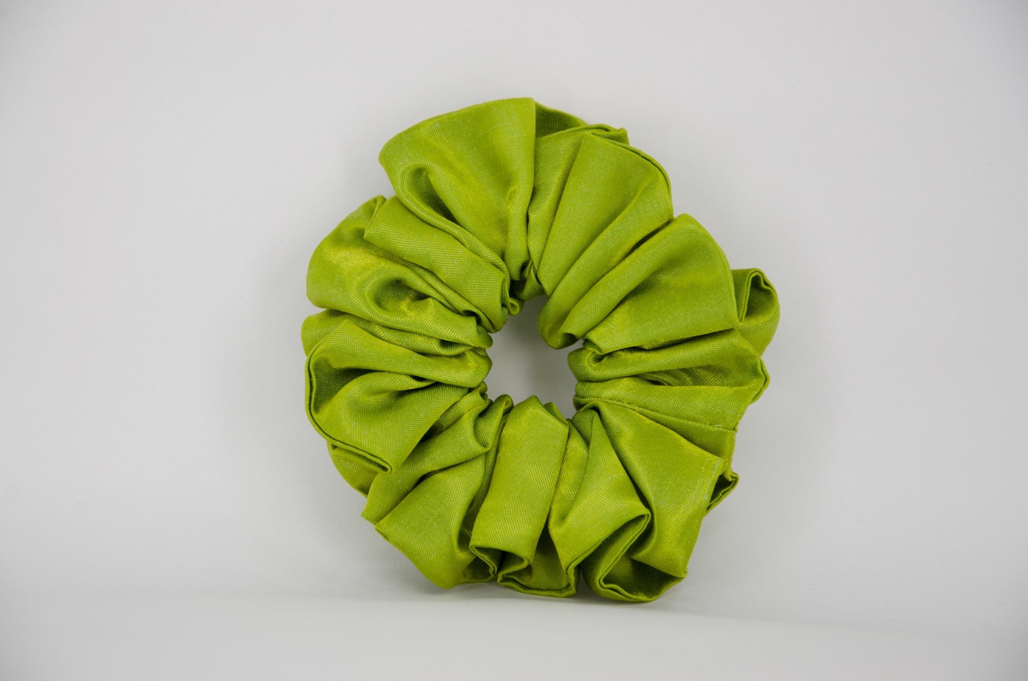 Equi-Jewel by Emily Galtry (42) Lime Green Single Colour Scrunchie ...
