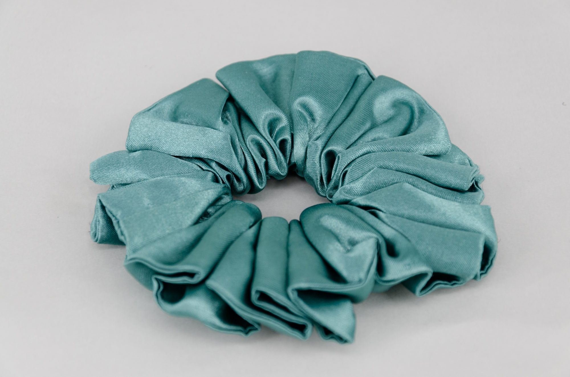 Equi-Jewel by Emily Galtry (58) Teal Single Colour Scrunchie - Single ...