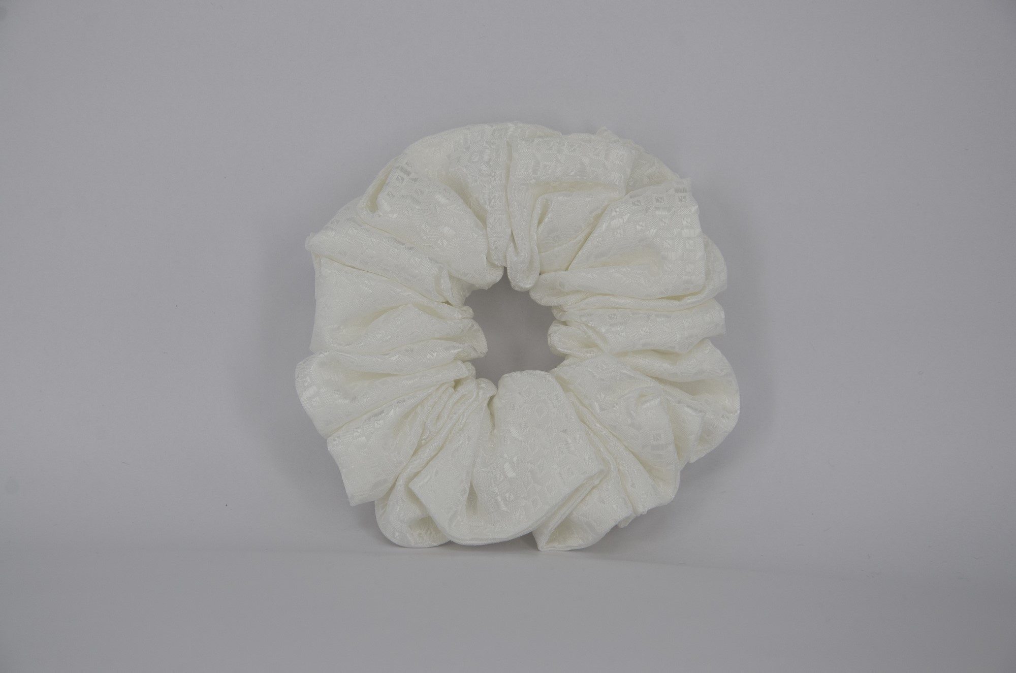 Equi-Jewel by Emily Galtry EJS-23 Off White Small Square Scrunchie ...