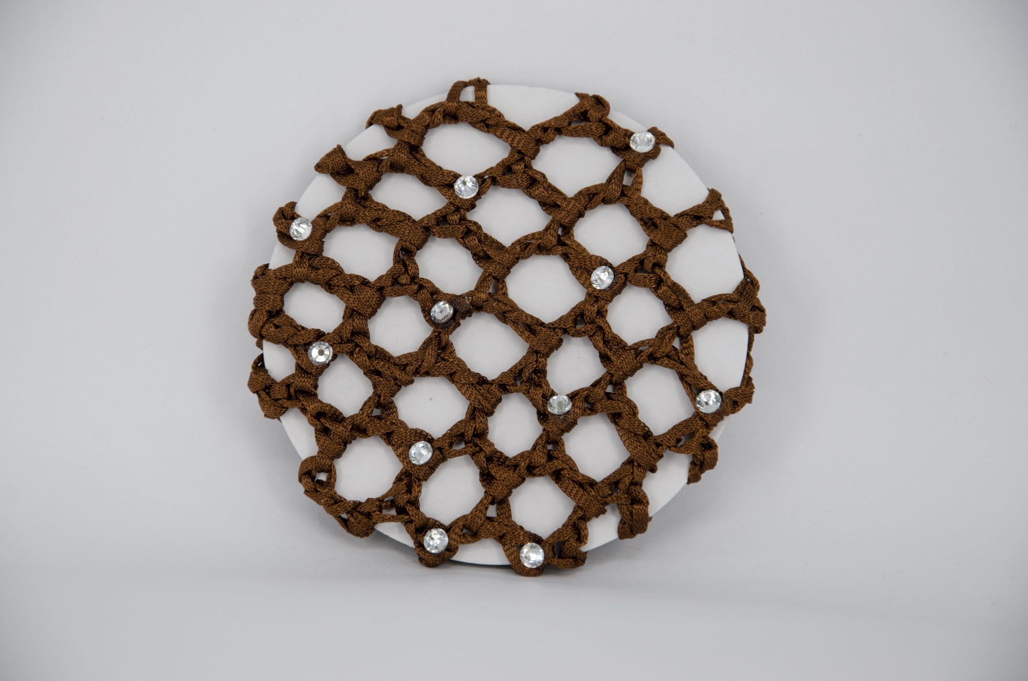 Equi-Jewel by Emily Galtry Brown Bun Net with Clear Swarovski Crystals ...