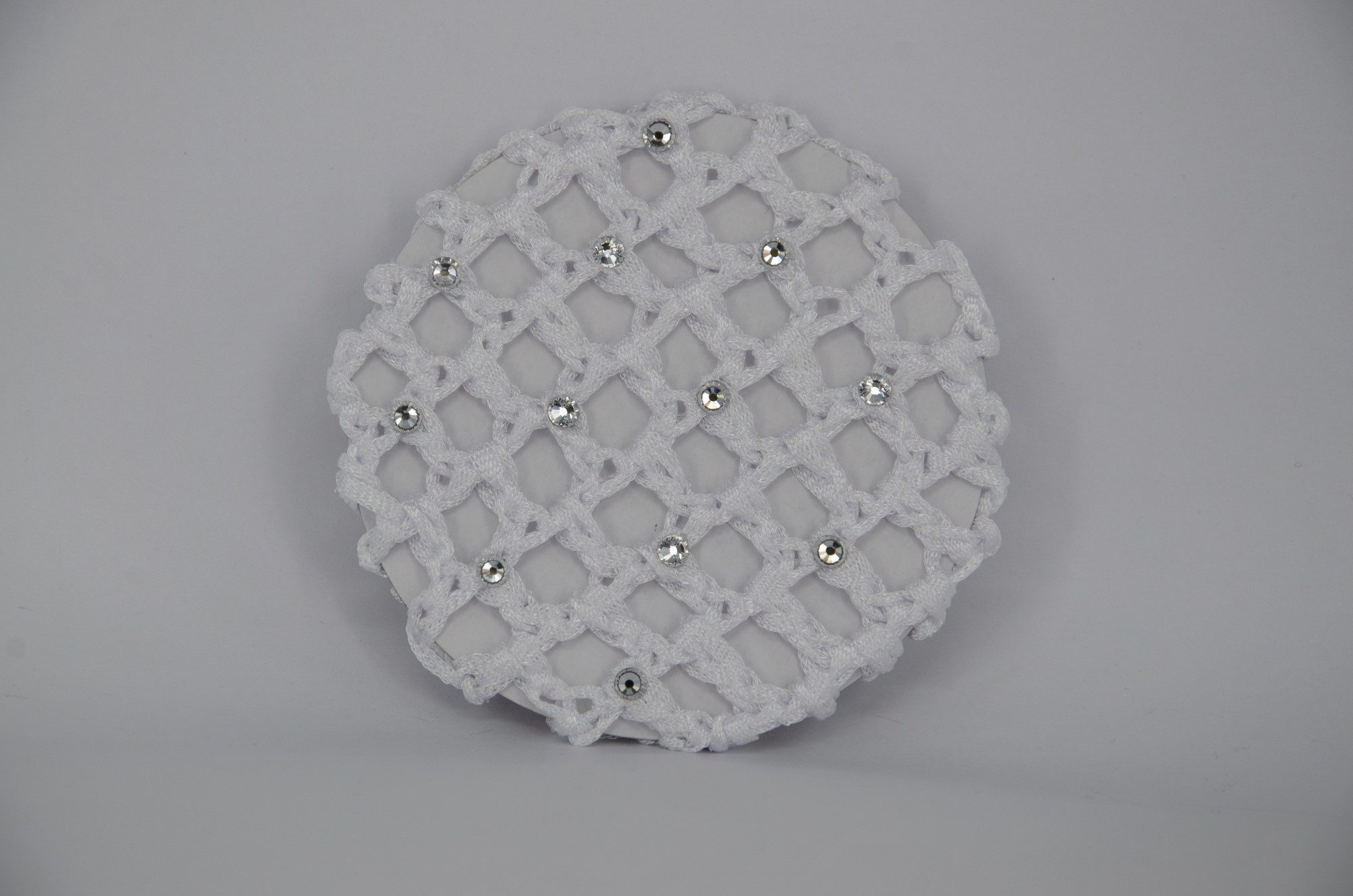 Equi-Jewel by Emily Galtry White Bun Net with Clear Swarovski Crystals ...